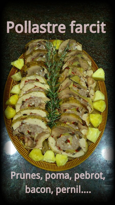 Pollastre farcit de Carnisseria Porté-Estop, Vilaller (Alta Ribagorça ...